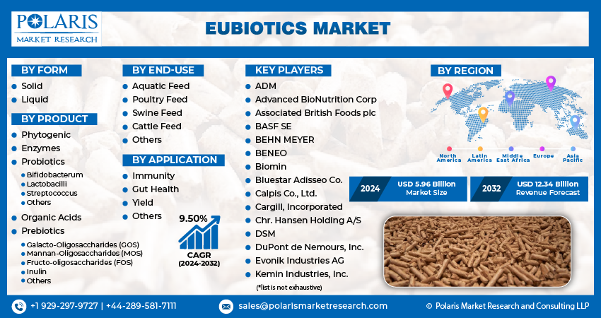 Eubiotics Market Share, Size, Growth Analysis Report, 2024-2032