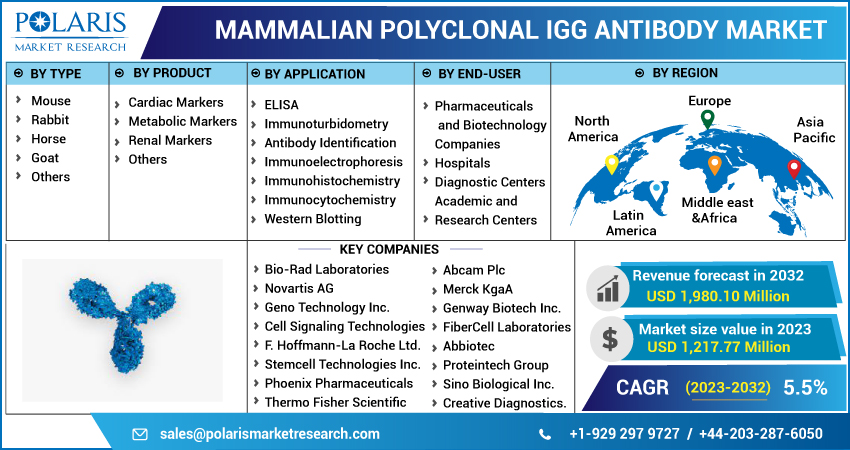 Global Mammalian Polyclonal IgG Antibody Market Size, Overview | 2032