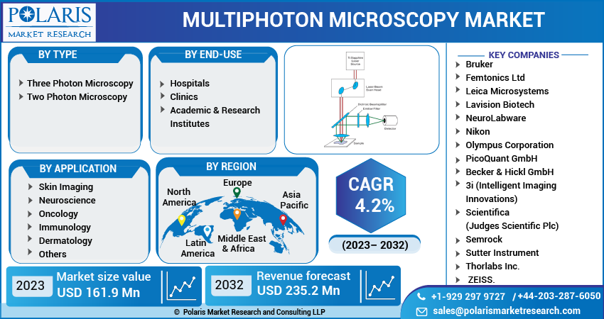 Multiphoton Microscopy Market Size, Share Global Analysis Report, 2023-2032
