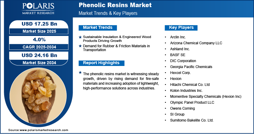 Phenolic Resins Market Size, Share, Trends Report 2034