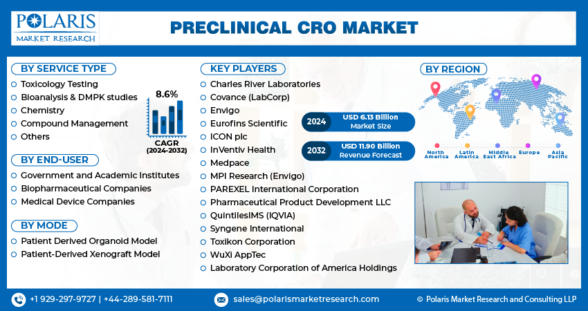 Preclinical CRO Market | Global Industry Report, 2032